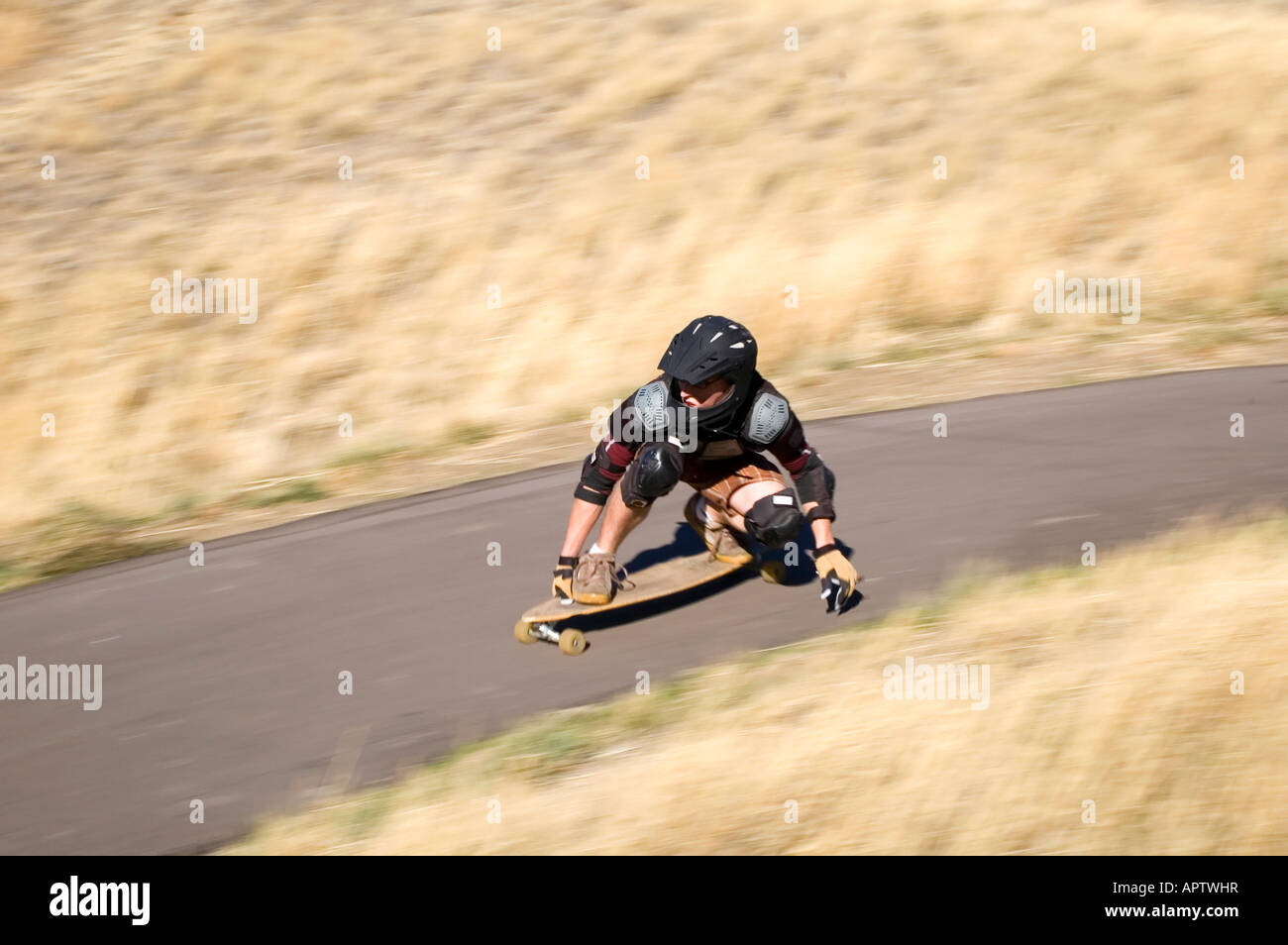 Downhill Longboarding Wallpaper