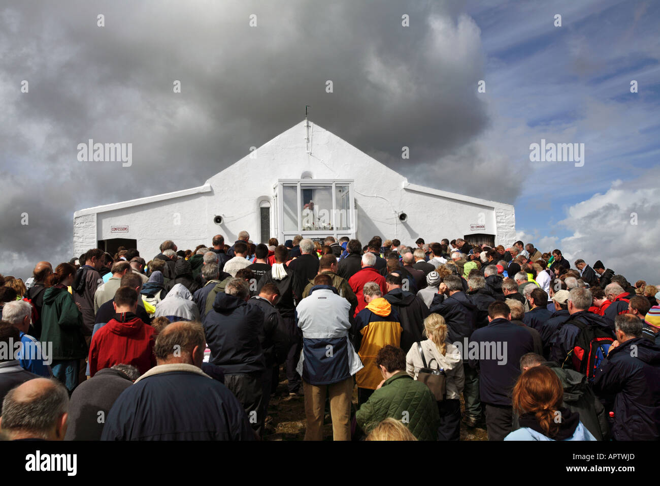 Croagh patrick mass hi-res stock photography and images - Alamy