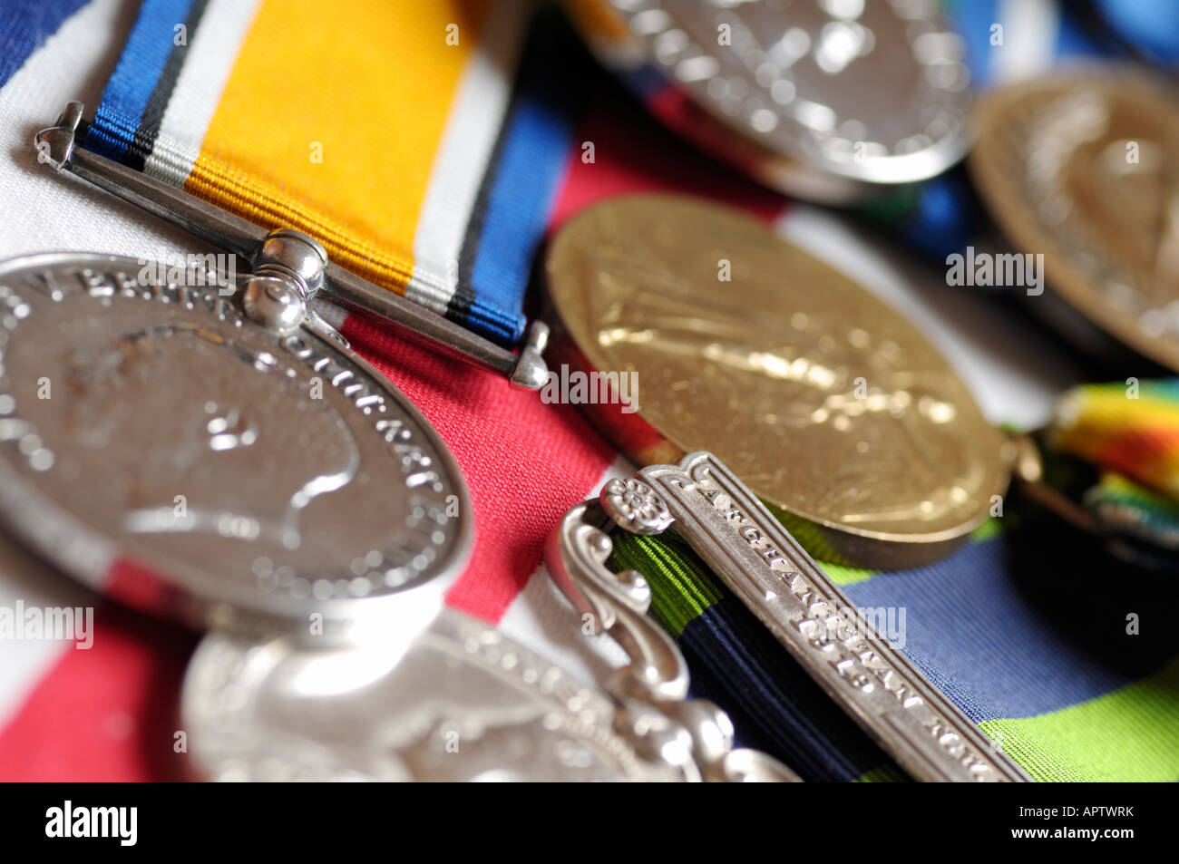 British military medals hi-res stock photography and images - Alamy