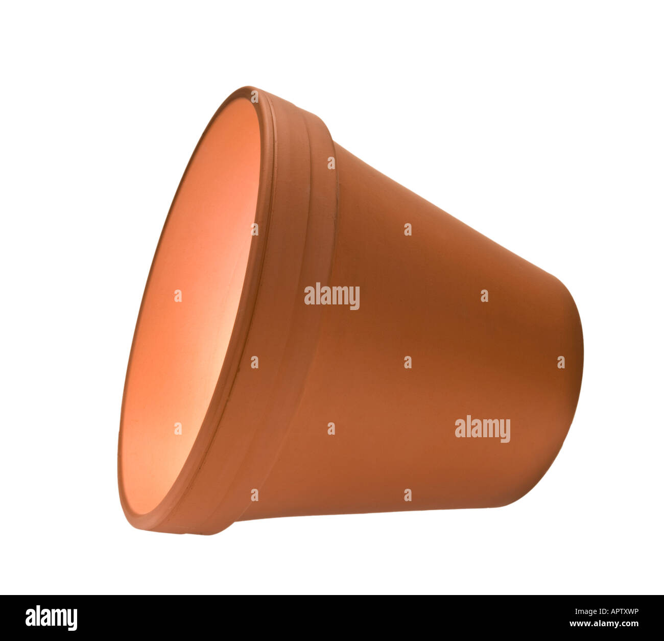 Brick flowerpot Cut Out Stock Images & Pictures - Alamy