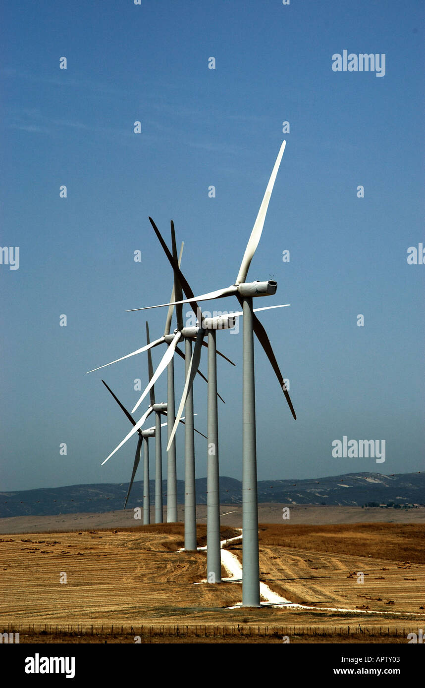 Wind Farm near Tarifa Spain Stock Photo - Alamy