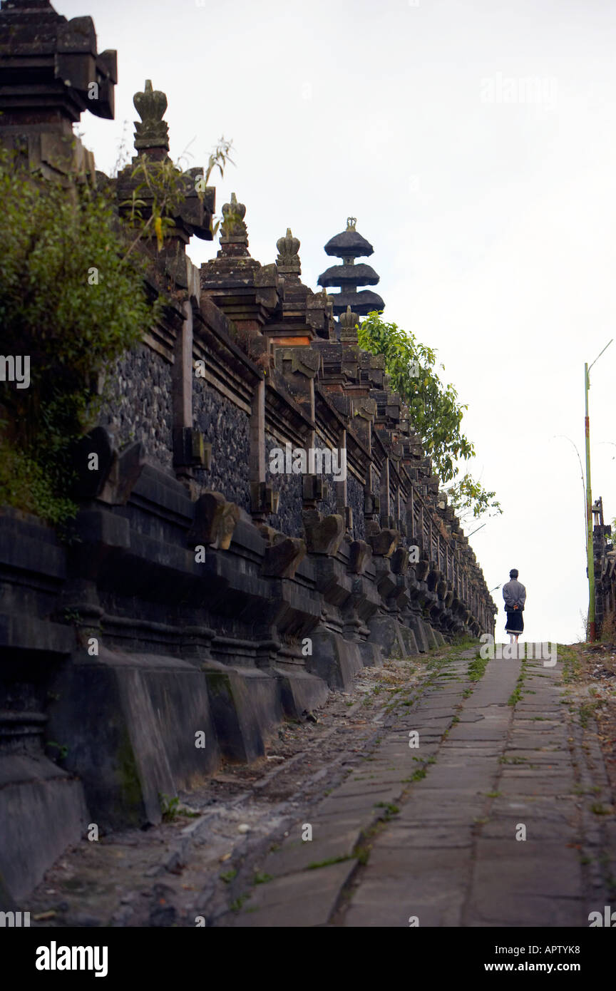 Batu Temple mother of temples Kintamani Village Mount Gunung Batur Bali ...