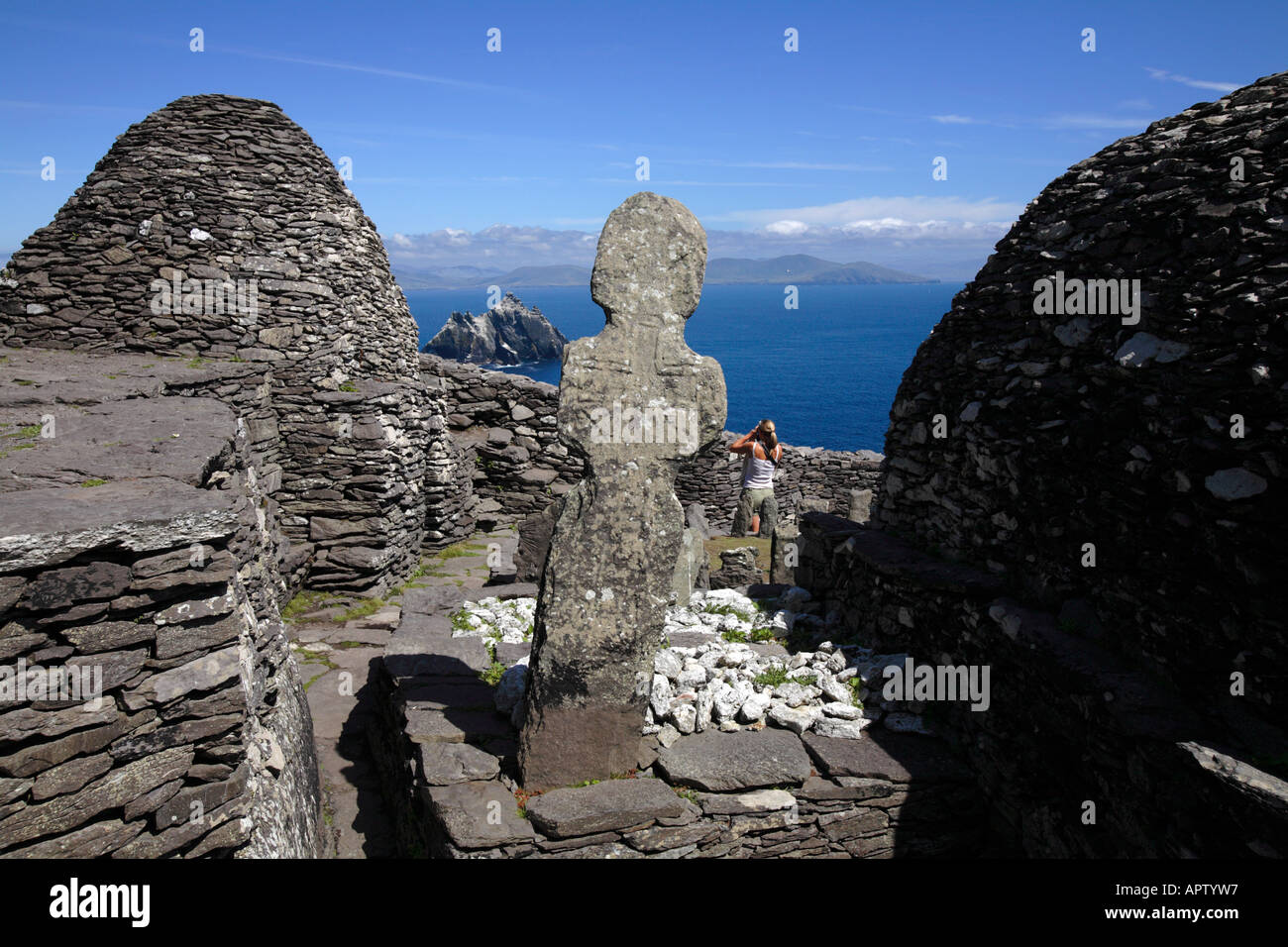 Skellig michael ancient celtic christian hi-res stock photography and ...