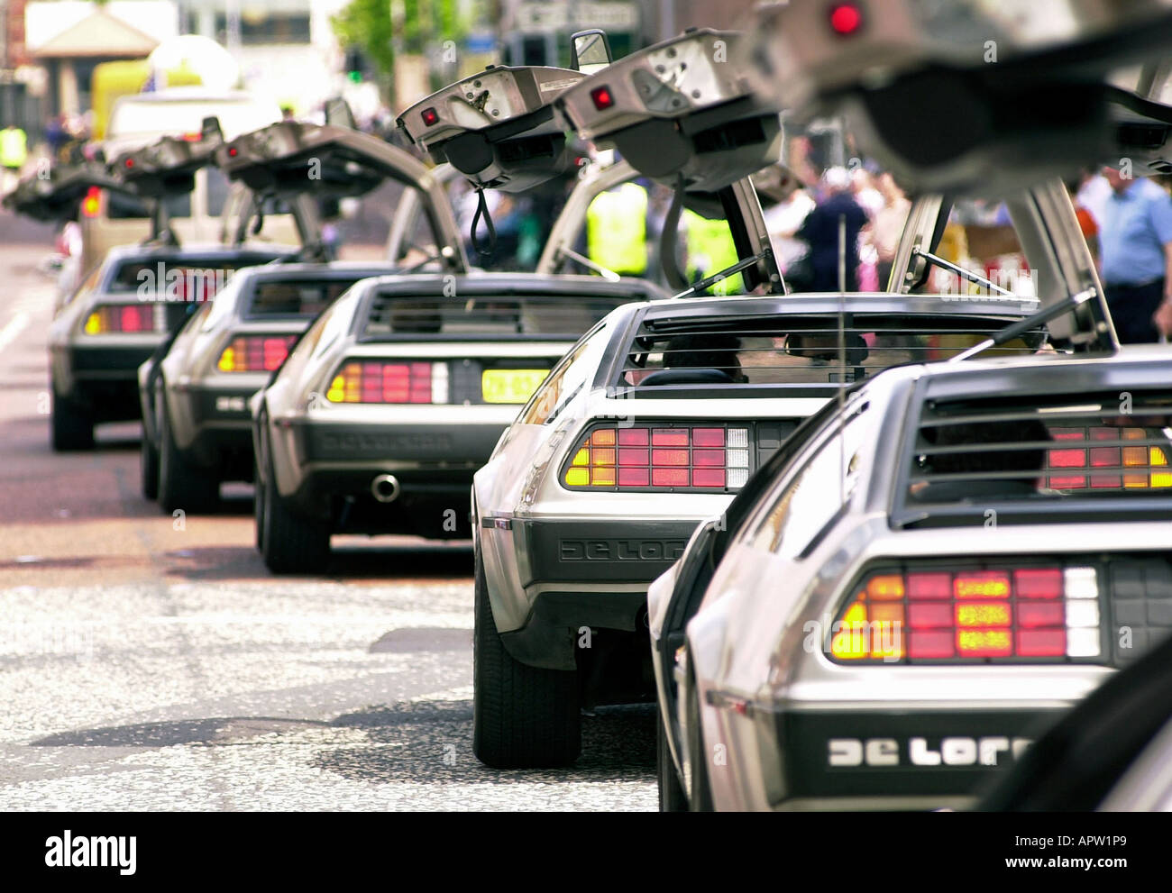Delorean hi-res stock photography and images - Alamy