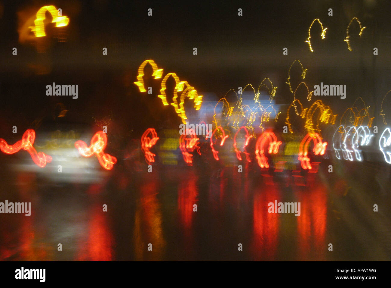 Blurred Vision Driving