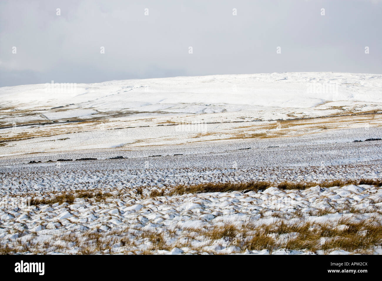 Langstrothdale in winter North Yorkshire England UK Stock Photo - Alamy