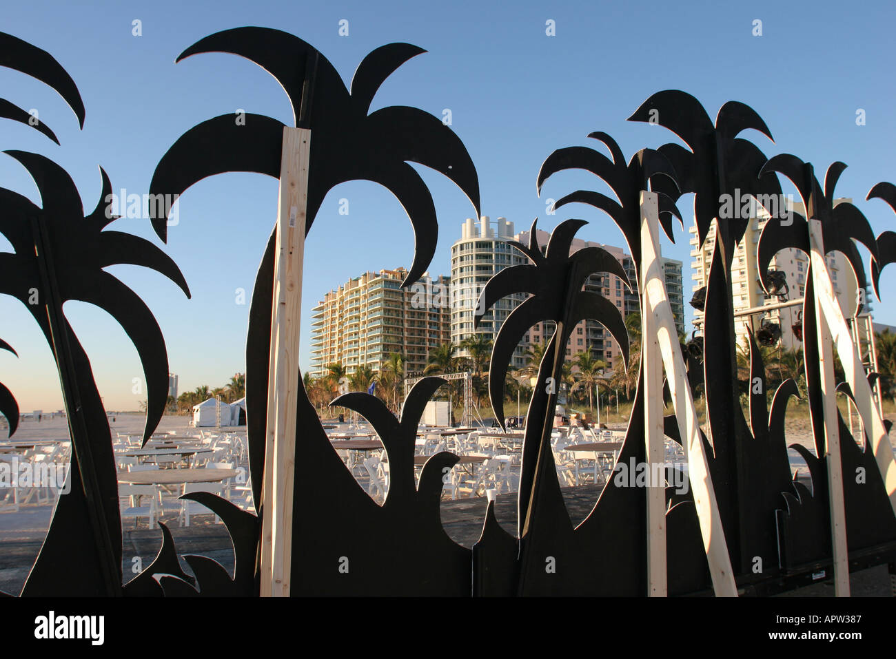 Miami Beach Florida,stage props,palm trees,tree trees,tropical,tropics ...