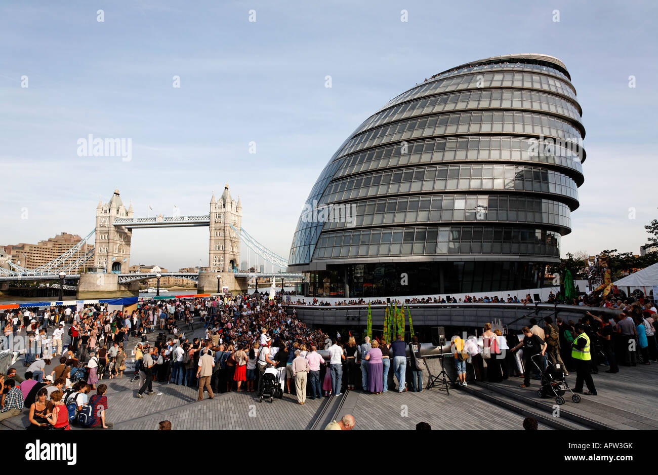 City hall performance london hi-res stock photography and images - Alamy