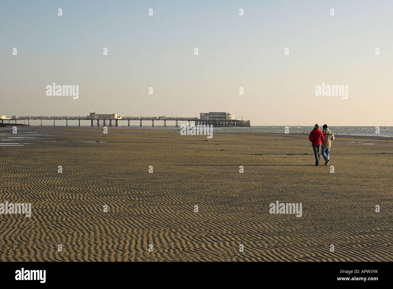 Vast expanse sandy beach along hi-res stock photography and images - Alamy