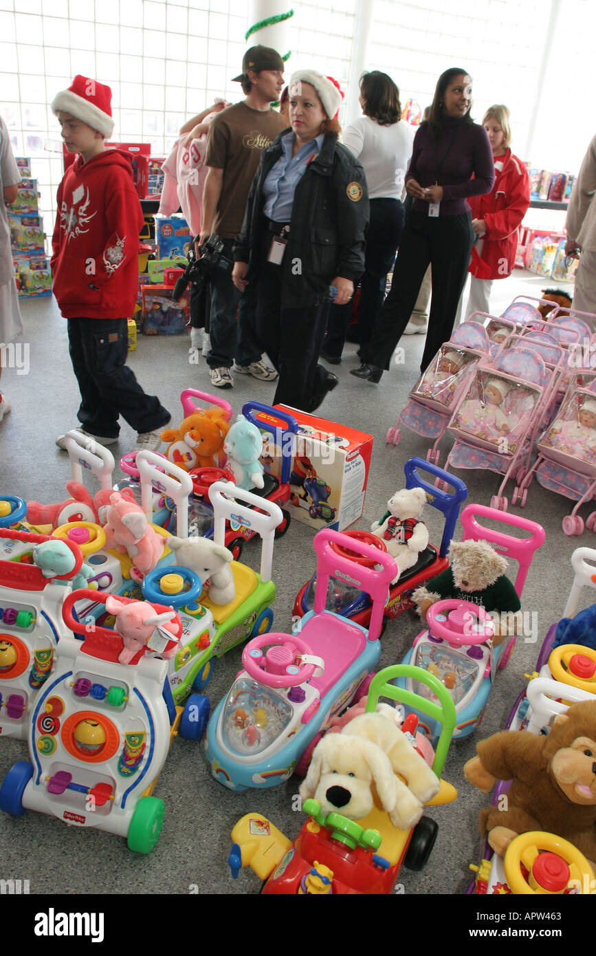 Miami Beach Florida,law enforcement,police Department holiday toy ...