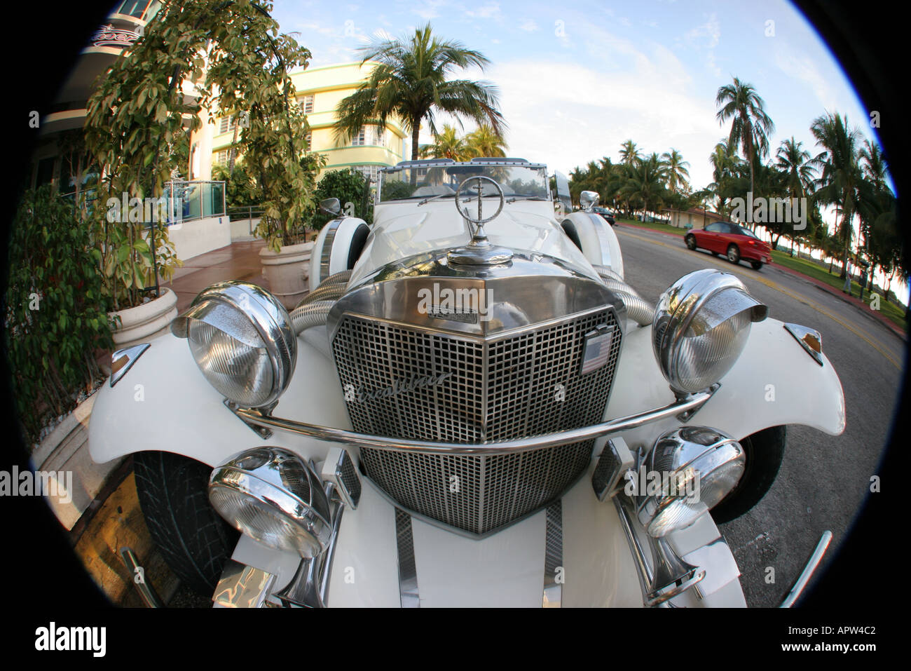Miami Beach Florida,South Beach,Ocean Drive,Excalibur,sports car cars ...