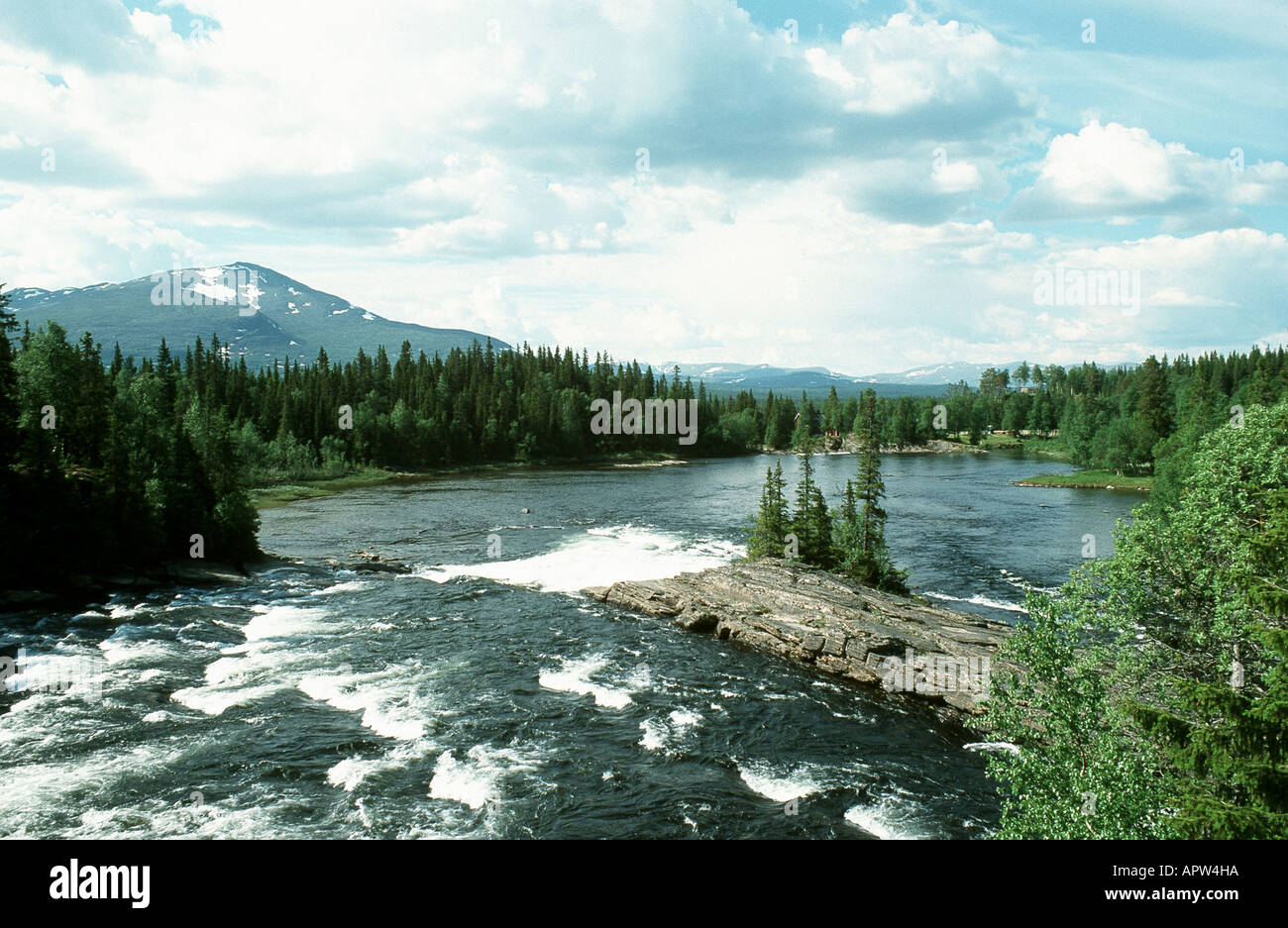 Scandinavian riverside landscape hi-res stock photography and images ...