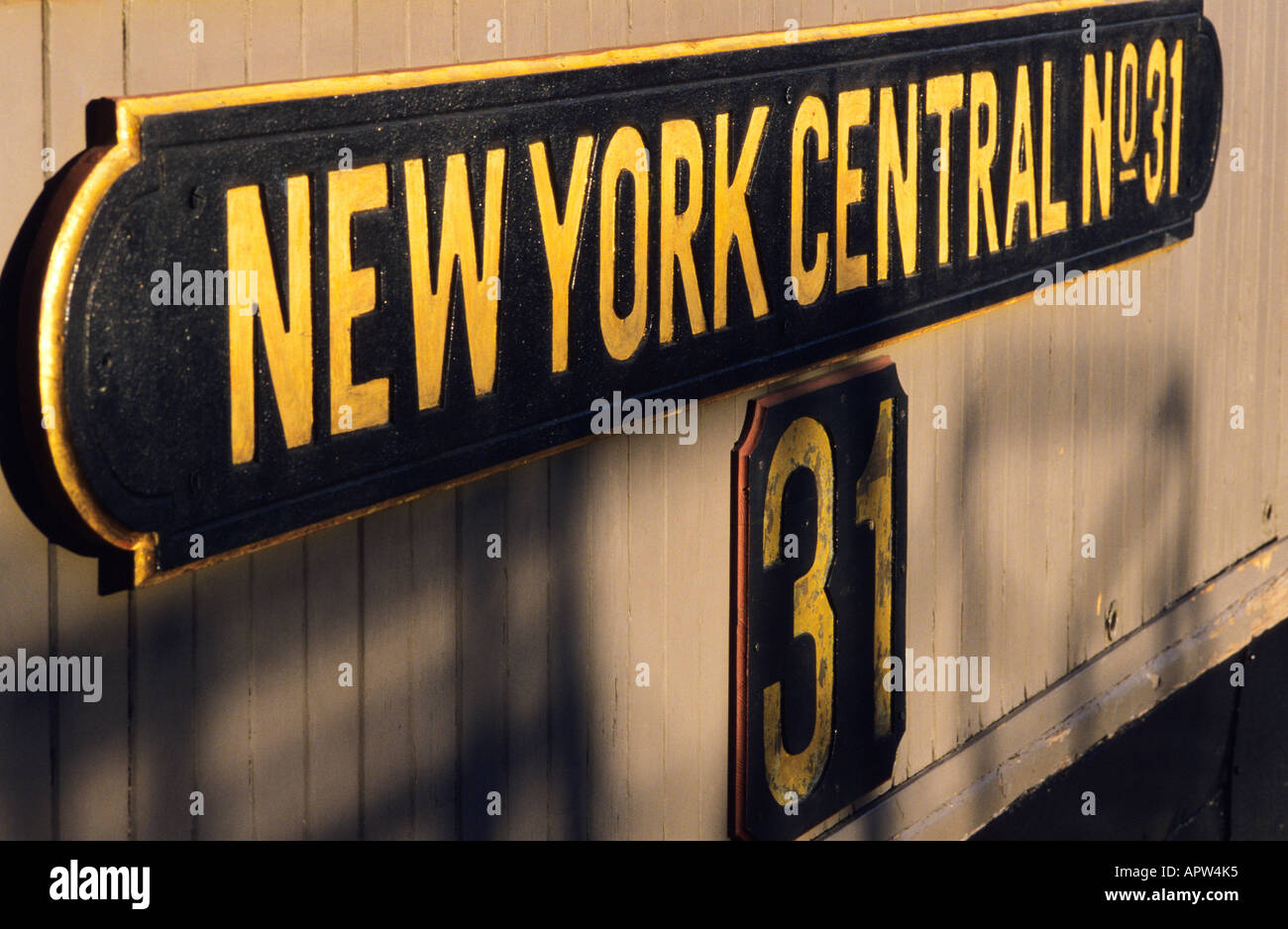 Sign at Pier No 31, New York Central, New York City, United States of ...