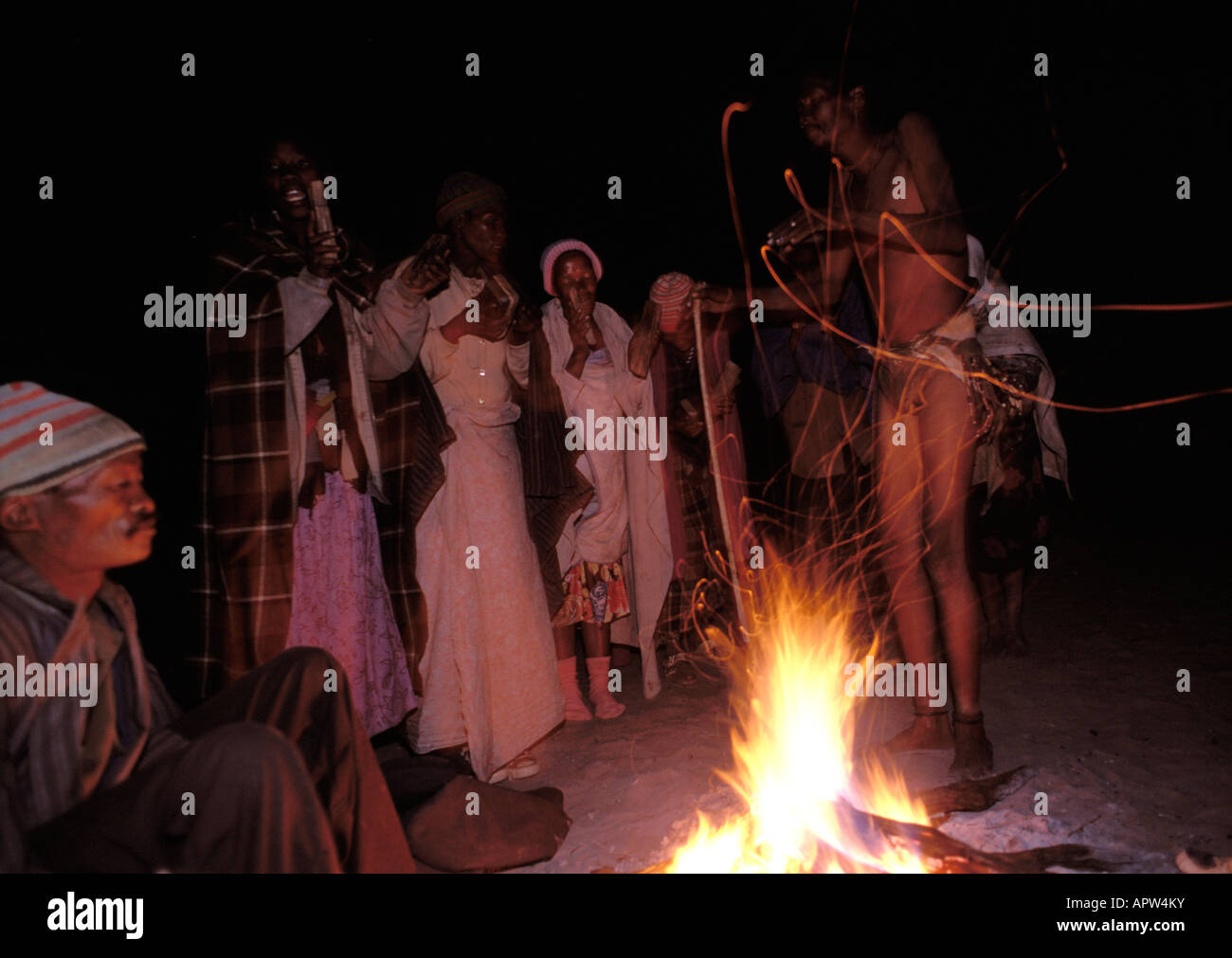 Bushmen kalahari dancing hi-res stock photography and images - Alamy