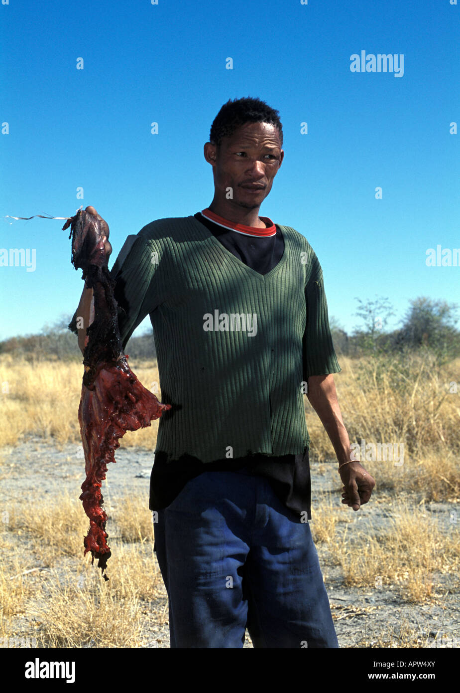 San tribe africa food hi-res stock photography and images - Alamy