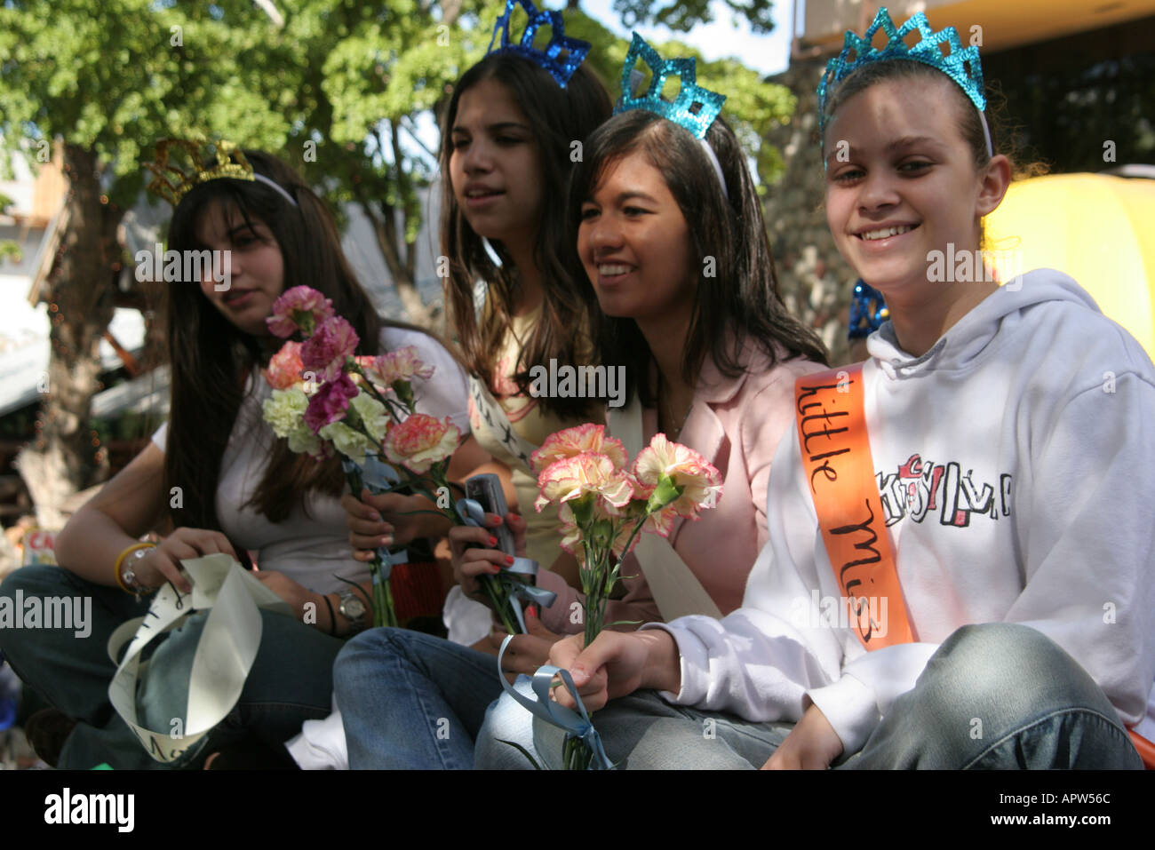 Little miss mango pageant contestants hi-res stock photography and ...