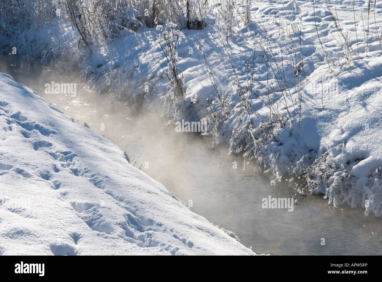 Winter landscape, between Altstaedten and Fischen Oberallgaeu Bavaria ...