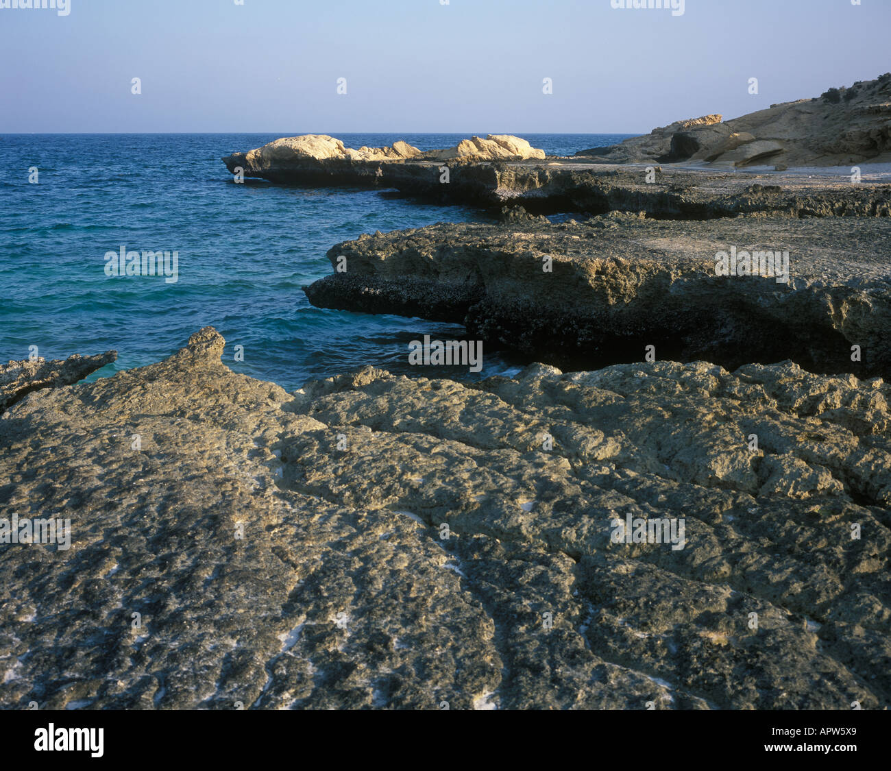 Oman beach around muscat Stock Photo - Alamy