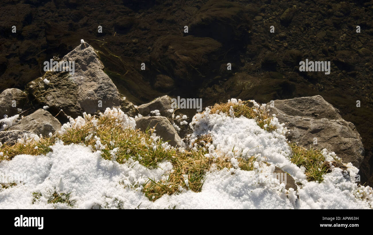 Winter landscape, between Altstaedten and Fischen Oberallgaeu Bavaria ...