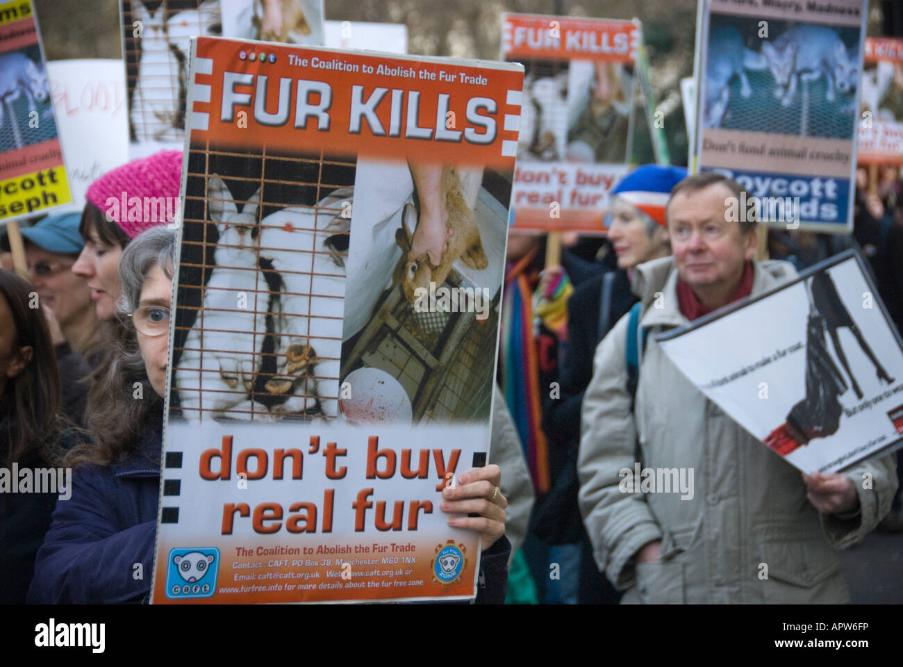 Anti fur farming hi-res stock photography and images - Alamy
