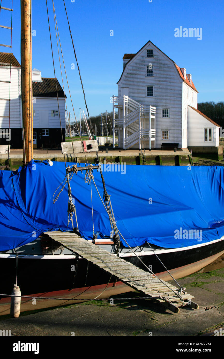 Woodbridge Tide Mill in Woodbridge, Suffolk, England is a rare example ...