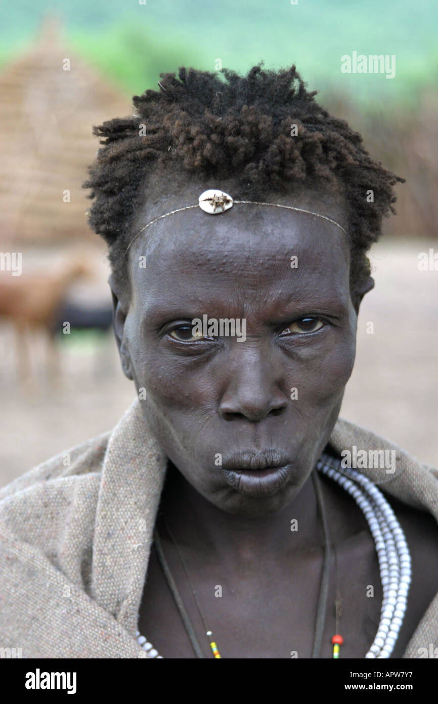 Toposa, portrait, Sudan Stock Photo - Alamy