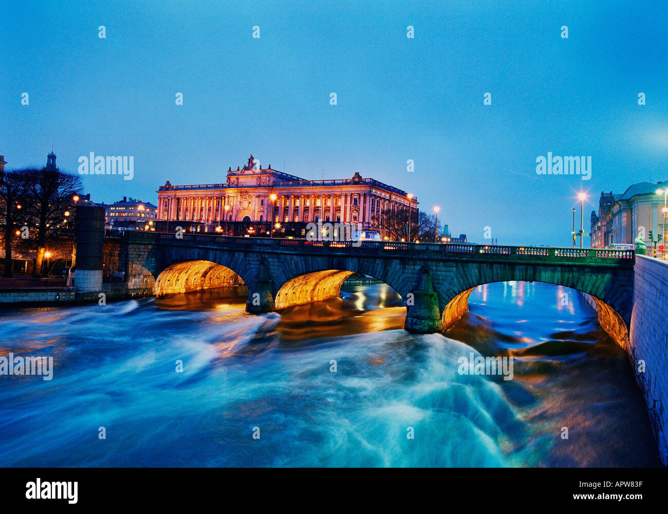 Norrbro bridge parliament in hi-res stock photography and images - Alamy