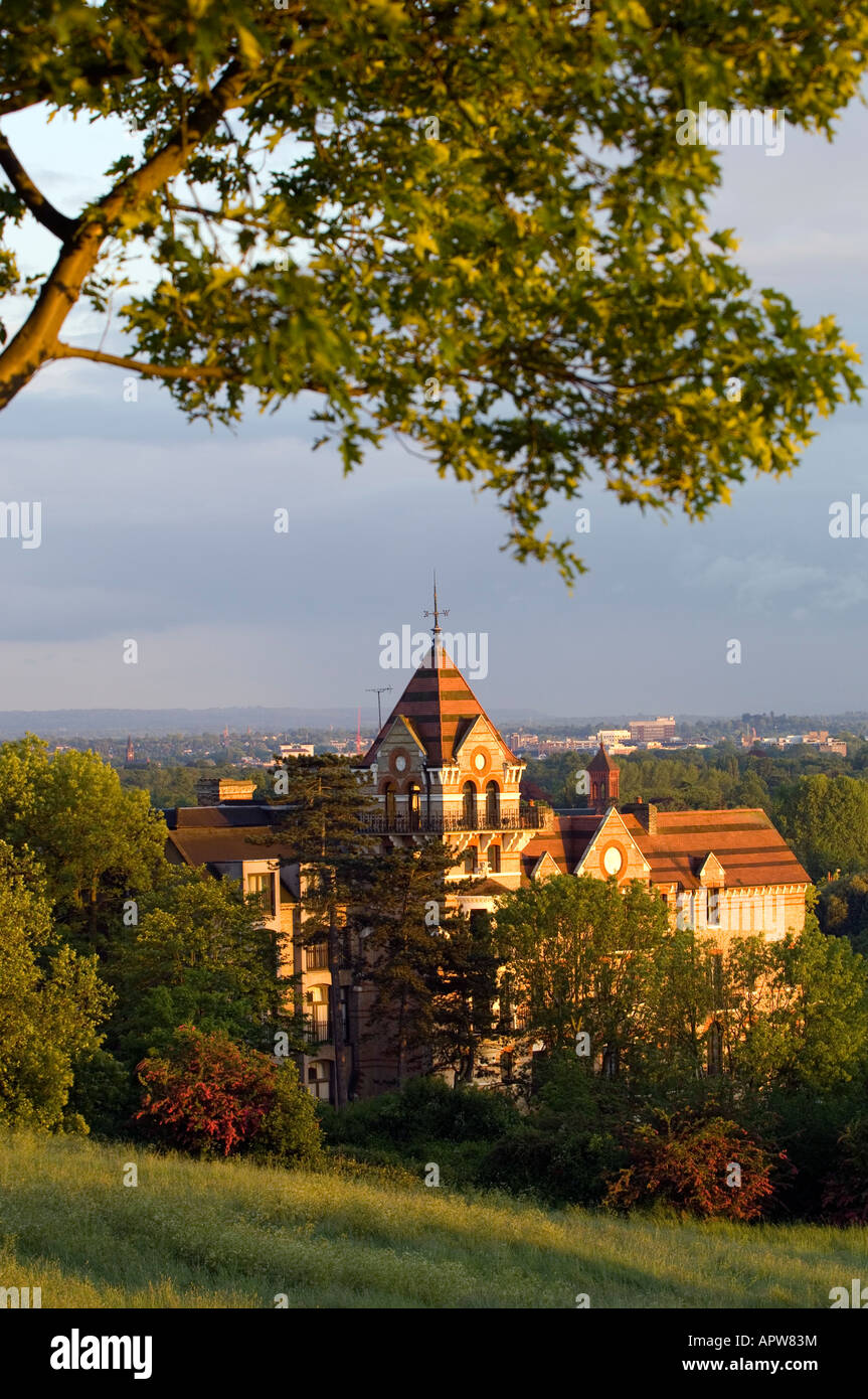 Petersham House seen from Richmond Hill Richmond Surrey United Kingdom ...
