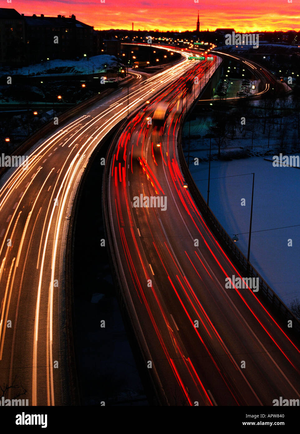 Stockholm rush hour traffic hi-res stock photography and images - Alamy