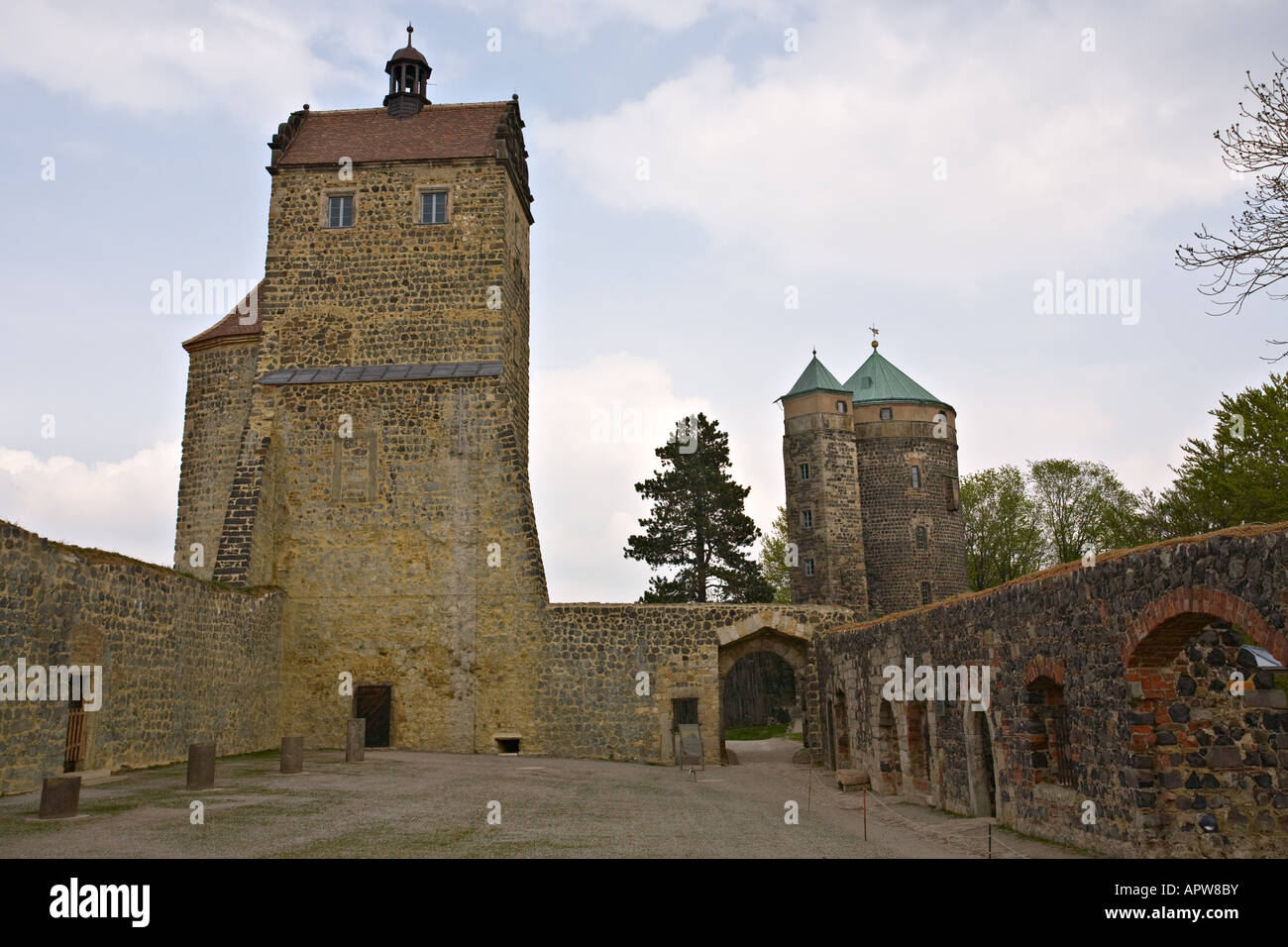 Stolpen Castle, Stolpen, Saxony, Germany Stock Photo - Alamy