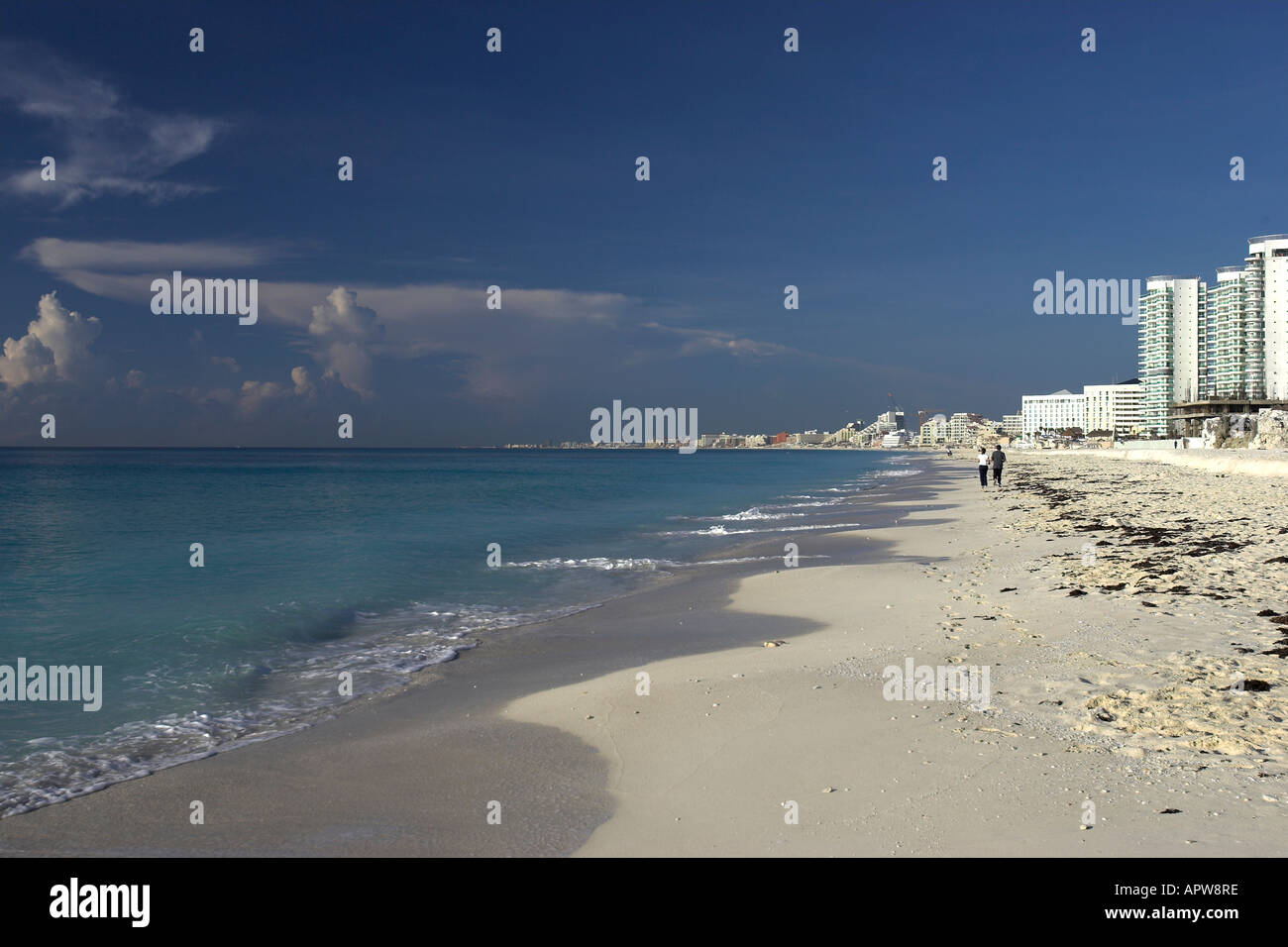 Beach Cancun Quintana Roo Mexico Stock Photo - Alamy