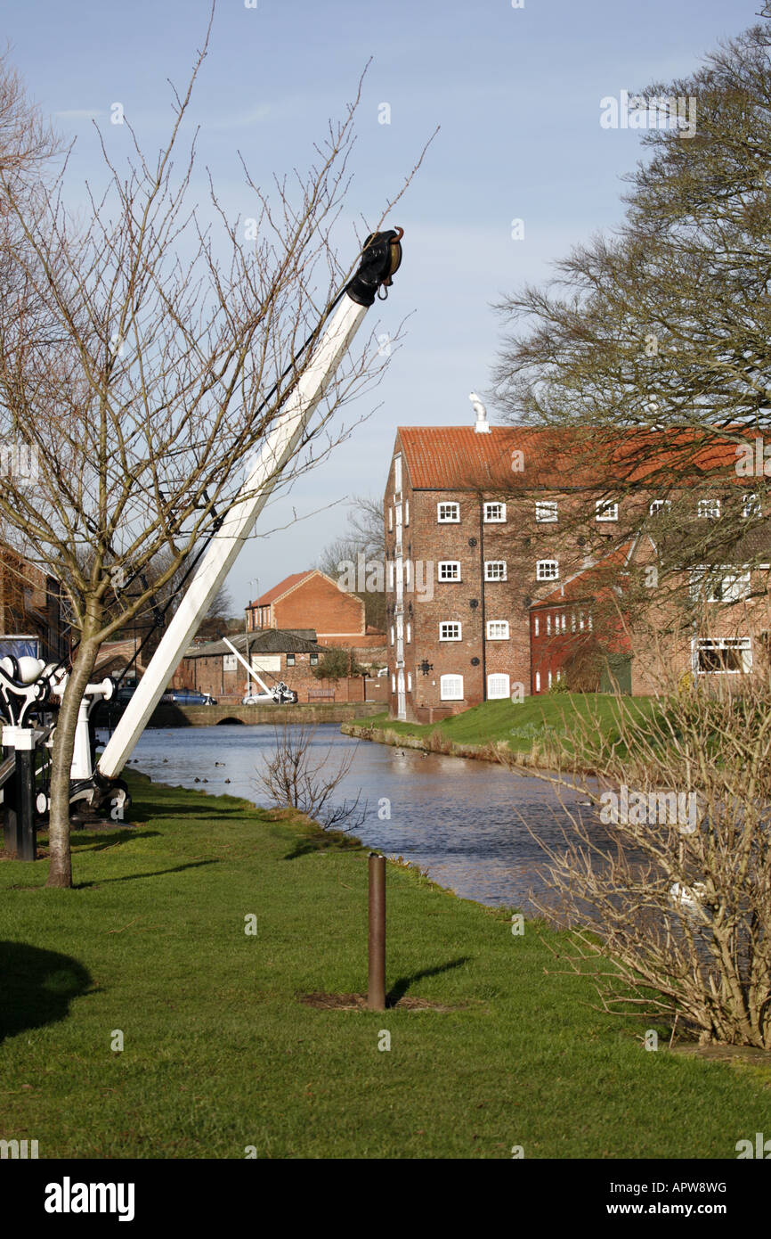 Driffield Canal at Driffield, Yorkshire Stock Photo - Alamy
