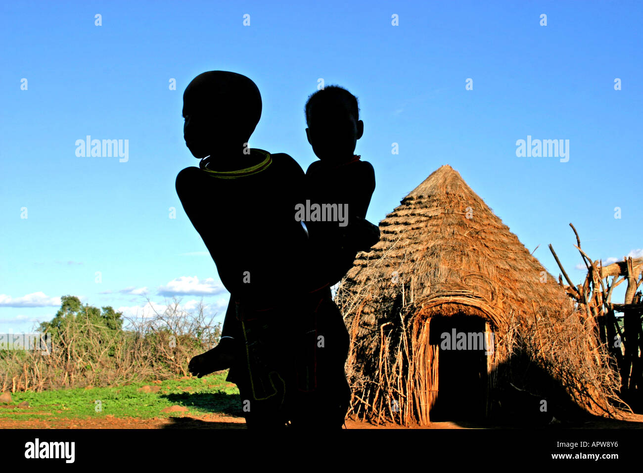 Toposa girl hi-res stock photography and images - Alamy