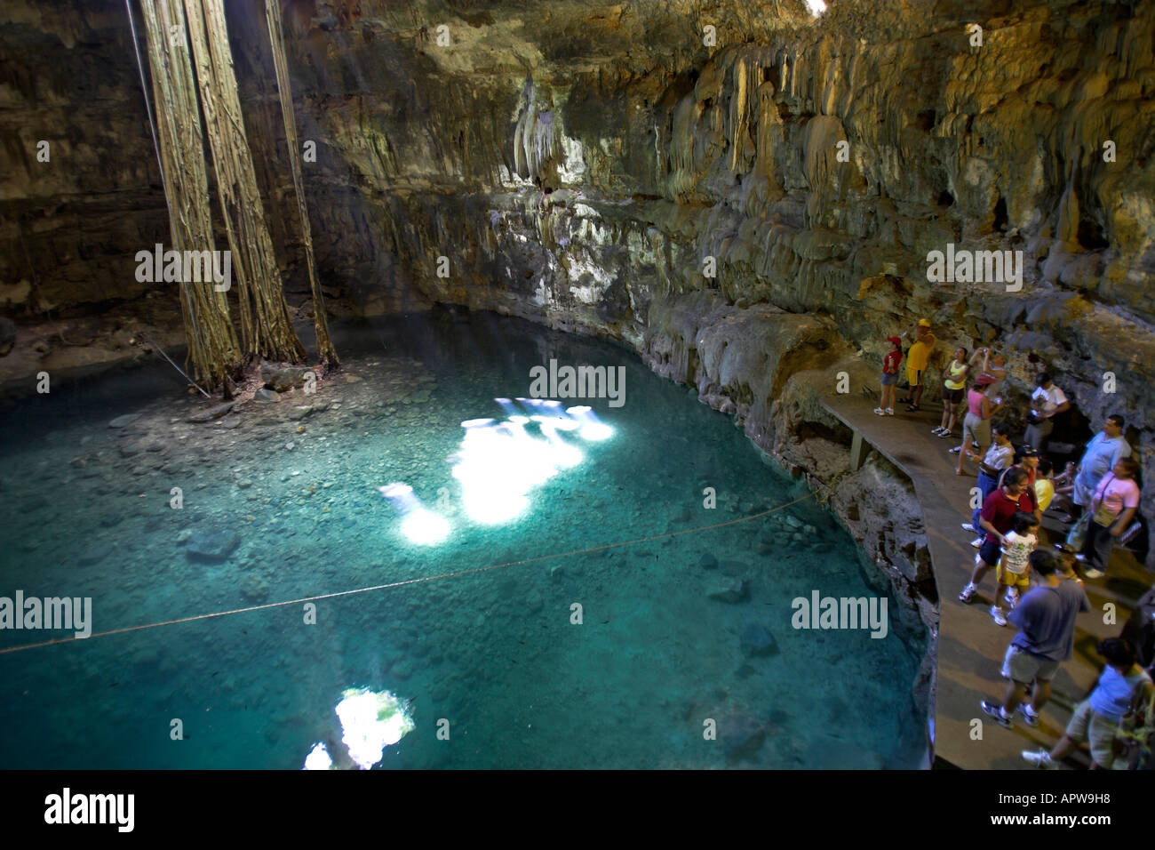 X`kekén cenote hi-res stock photography and images - Alamy
