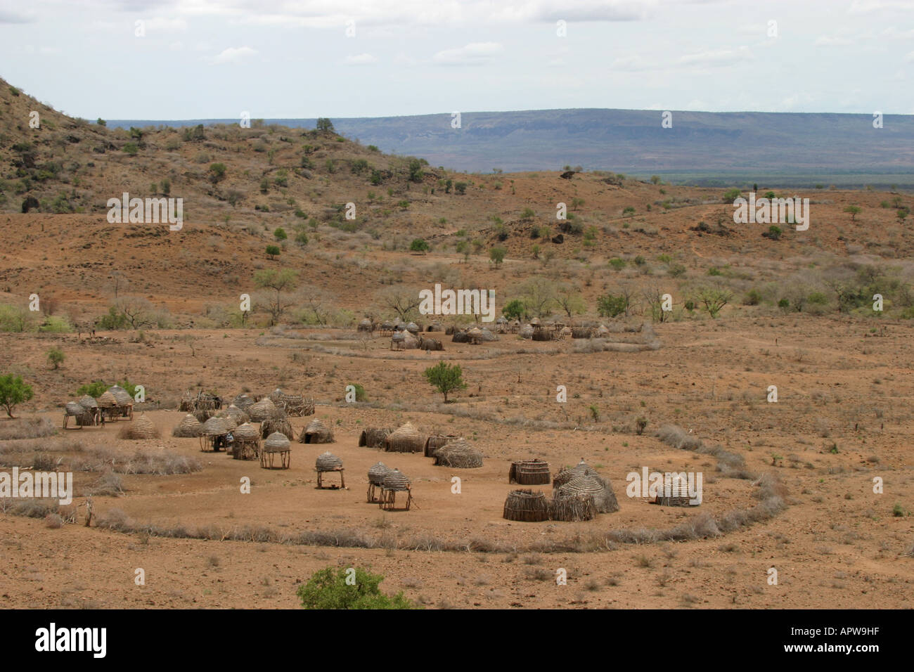 Toposa village hi-res stock photography and images - Alamy
