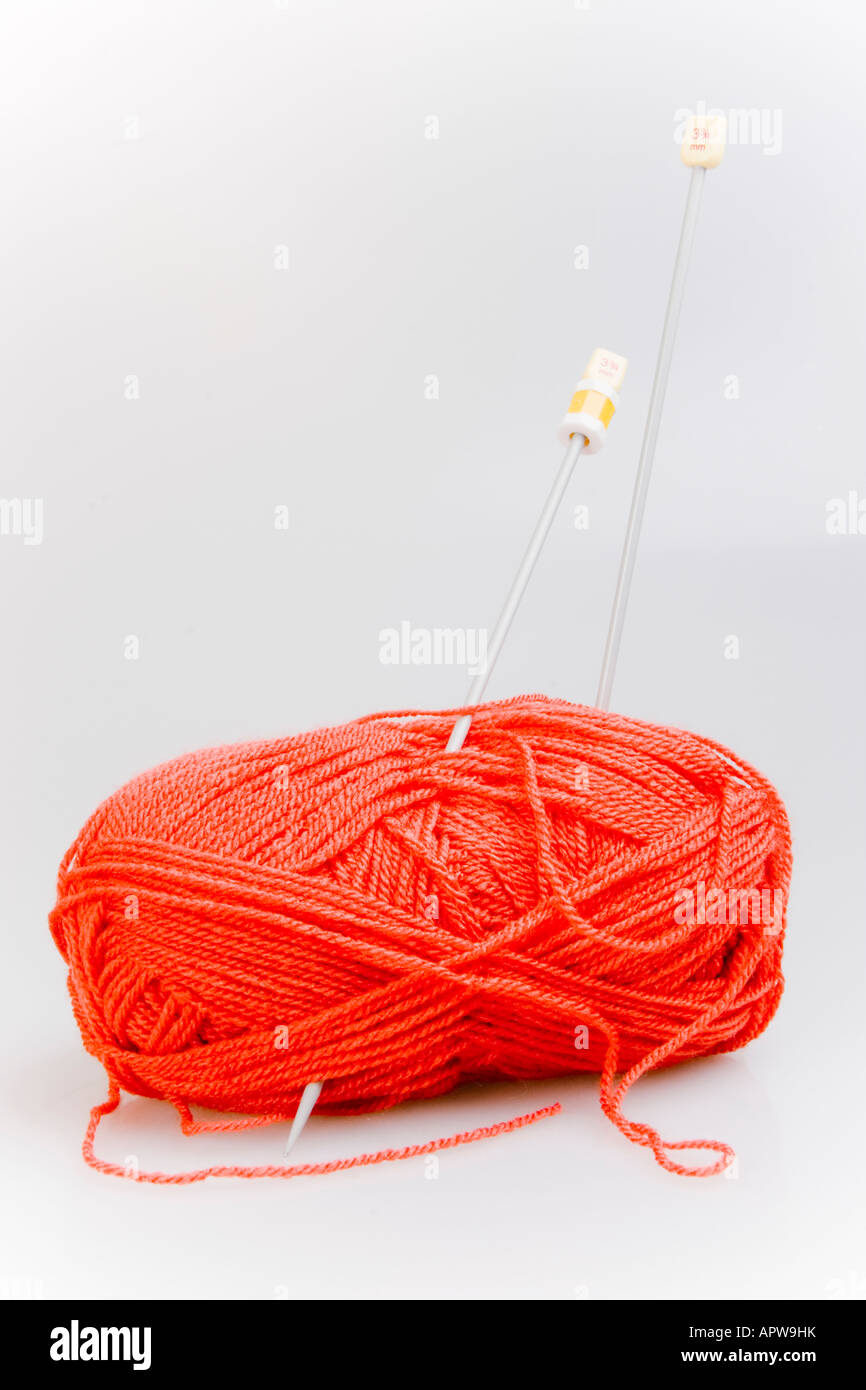 Knitting ball hi-res stock photography and images - Alamy