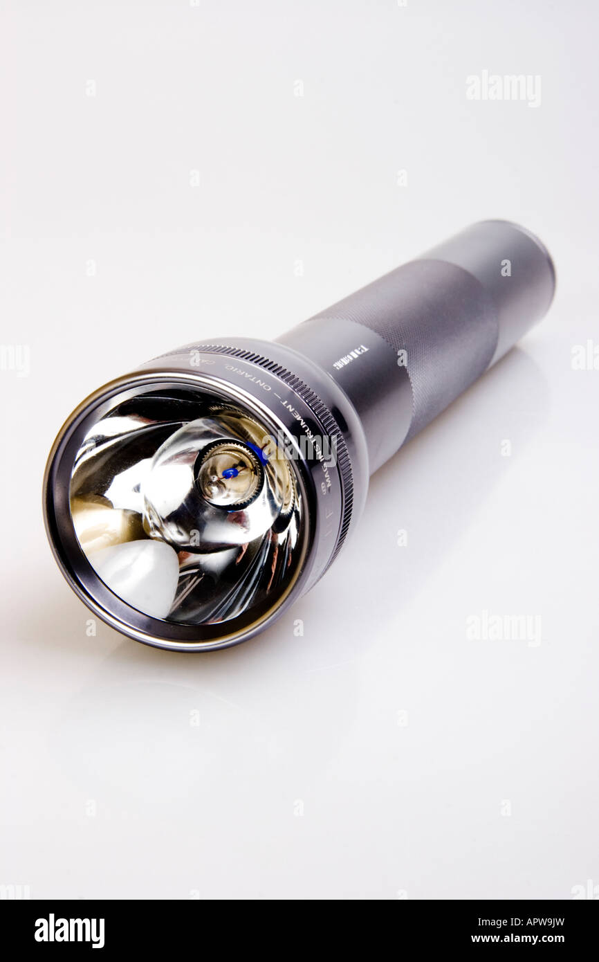 Flashlight handheld Torch Stock Photo - Alamy
