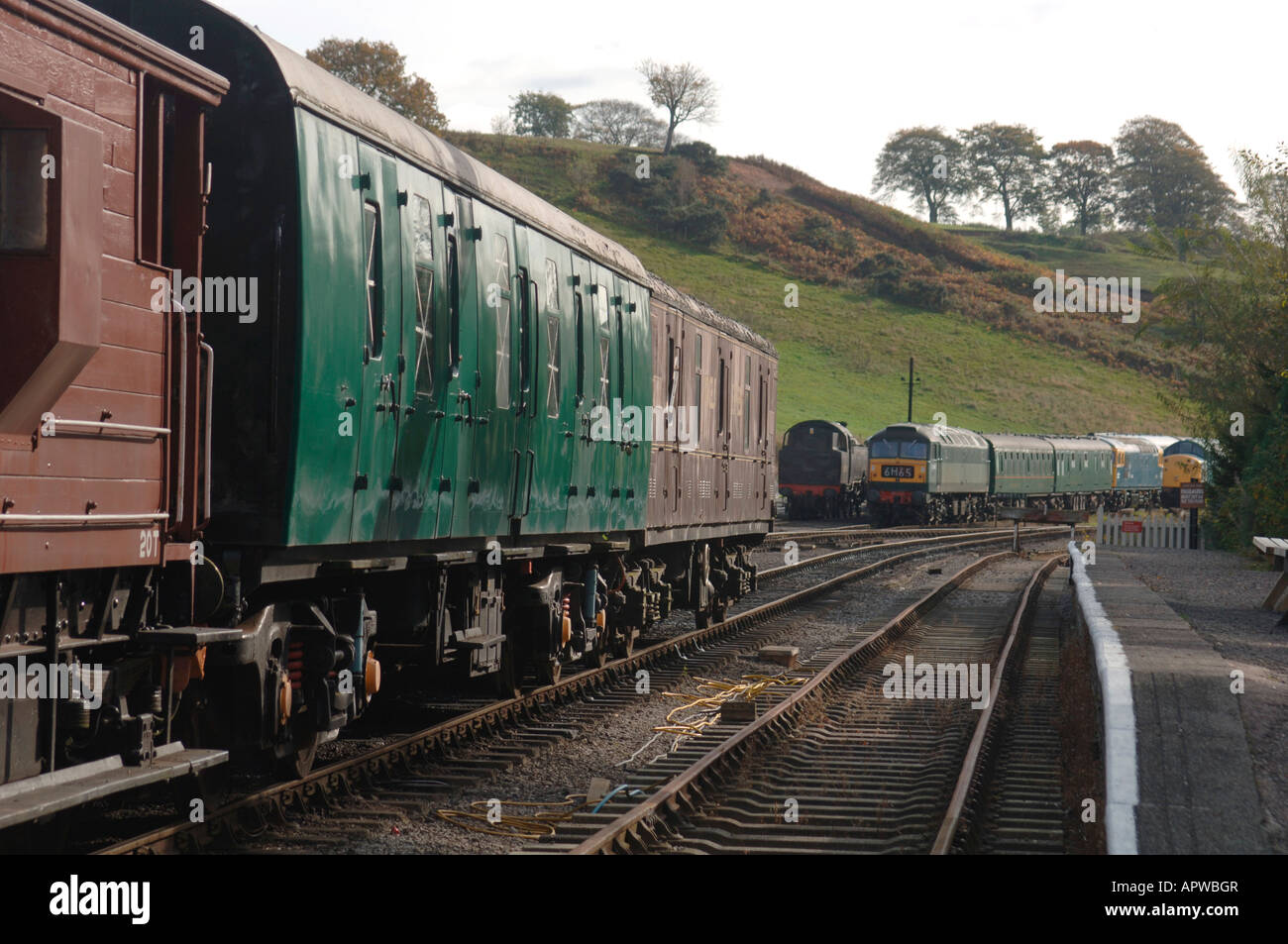 Cheddleton Railway Centre Stock Photo - Alamy
