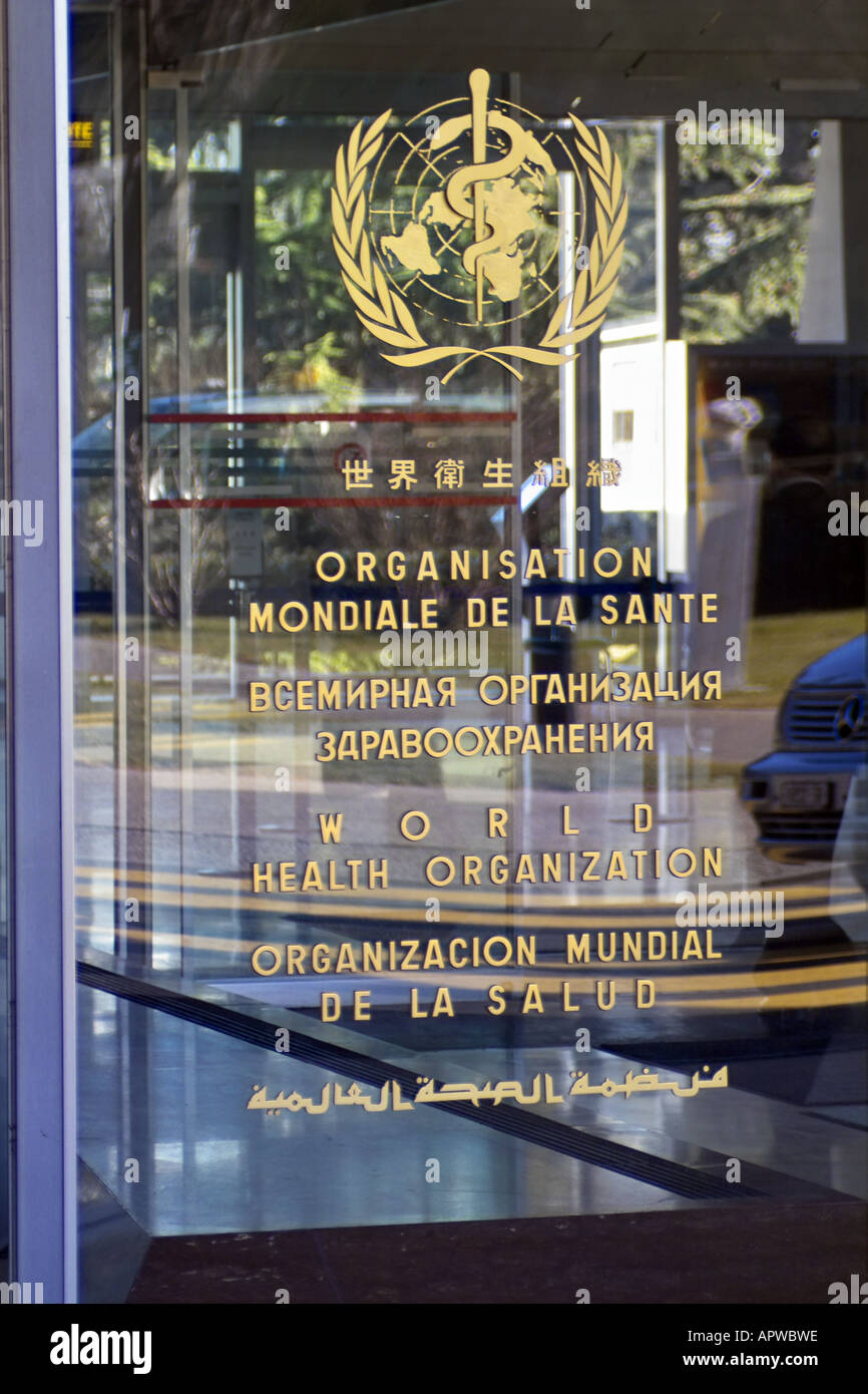 World Health Organization Headquarters Stock Photos & World Health ...