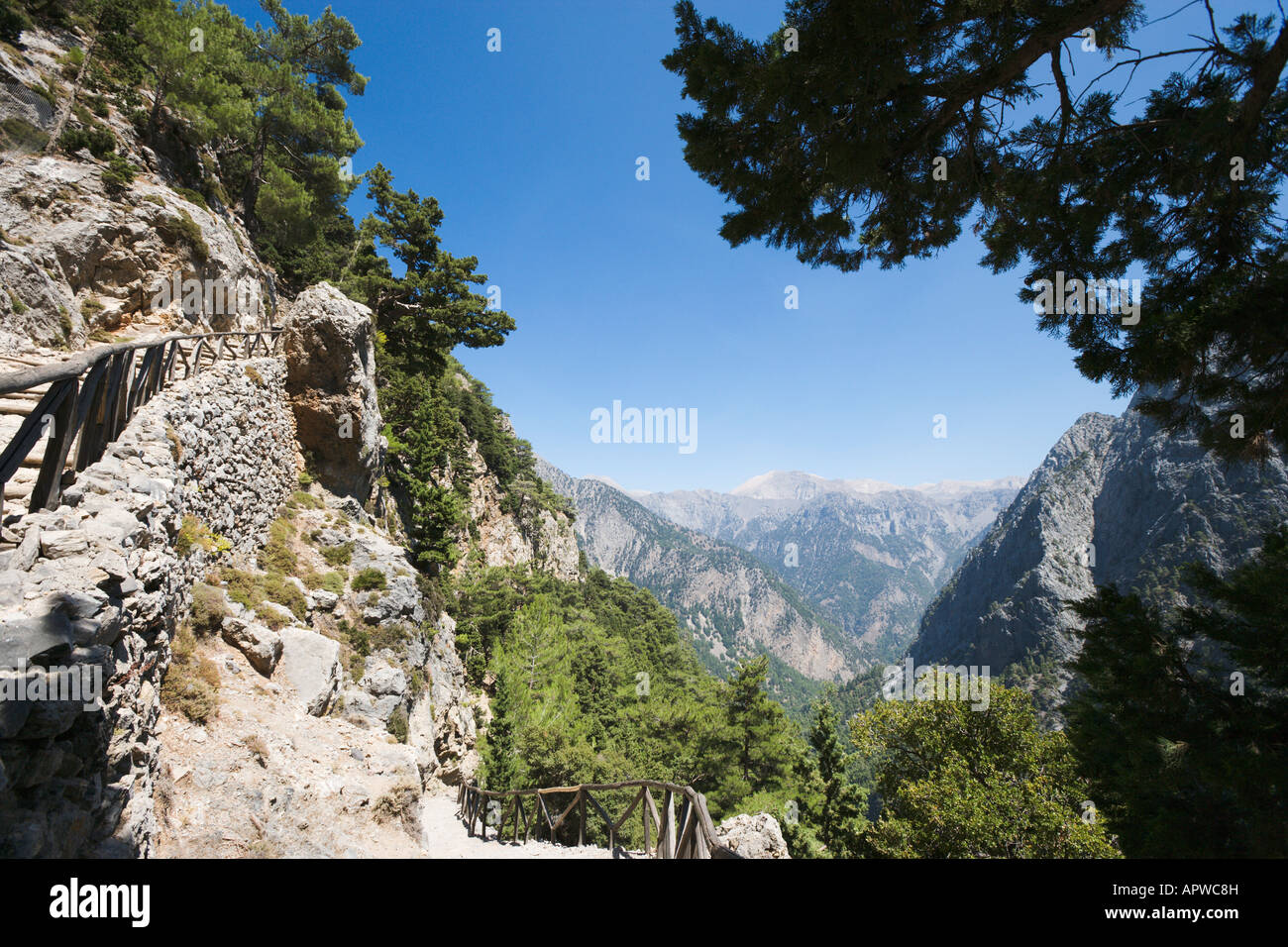 Samaria gorge crete hi-res stock photography and images - Alamy