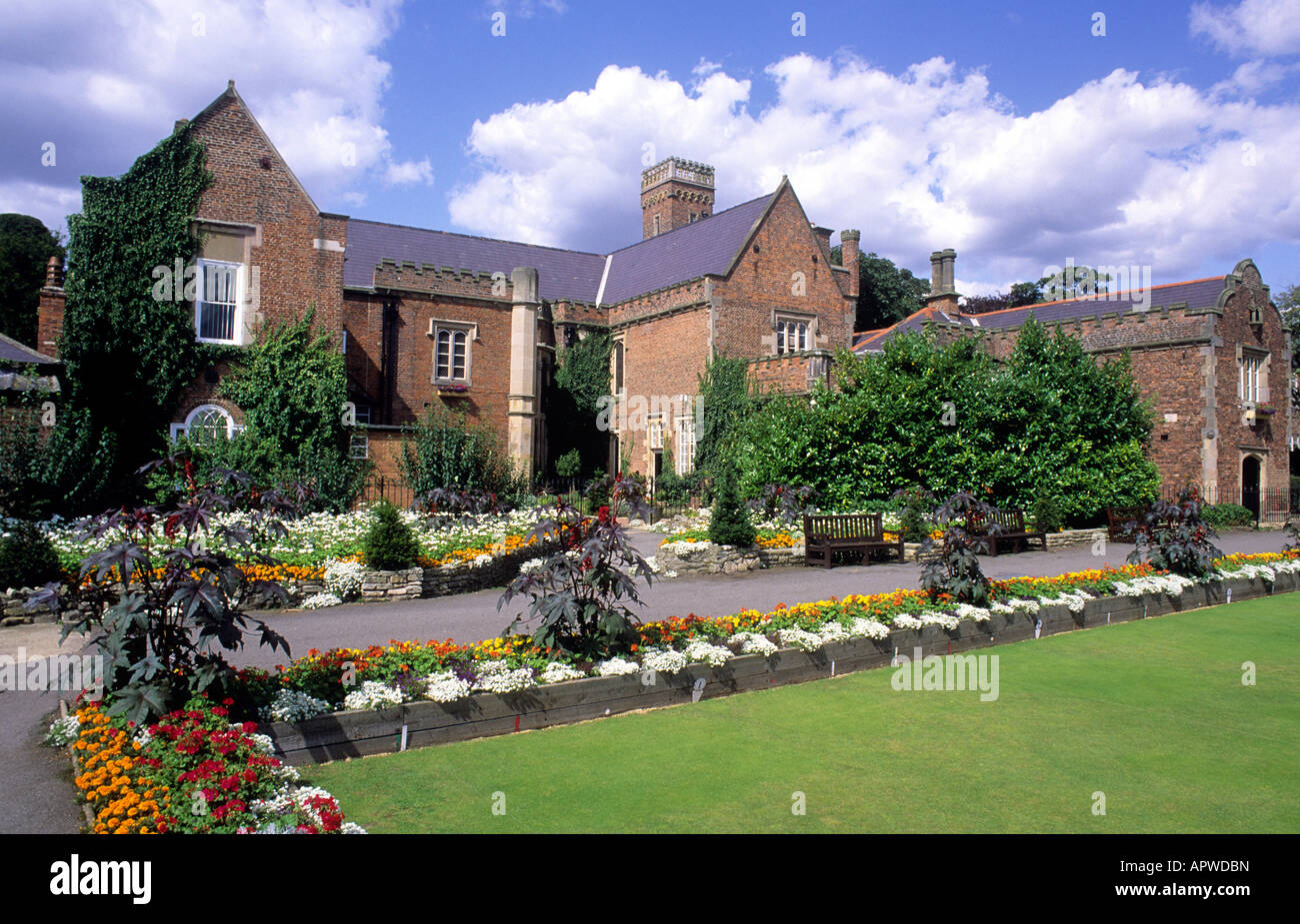 Ayscoughfee Hall and Garden Spalding Lincolnshire 15th century historic ...