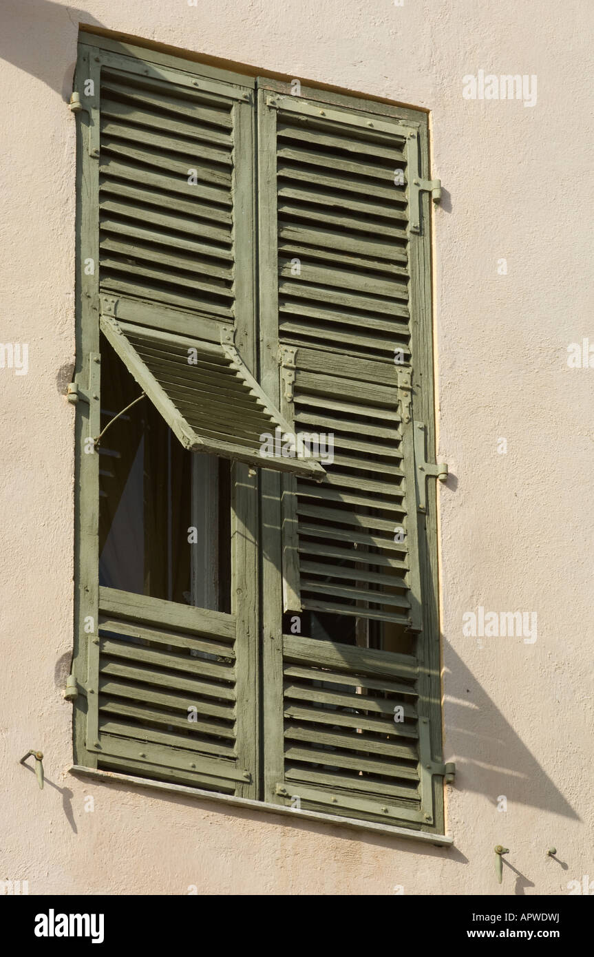 shutter in south of france Stock Photo - Alamy