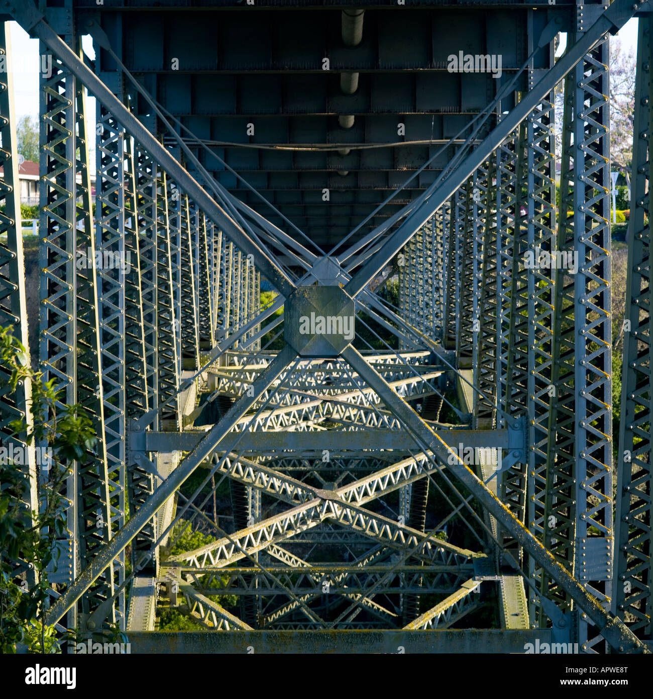 underneath Cambridge Victoria Bridge Stock Photo - Alamy