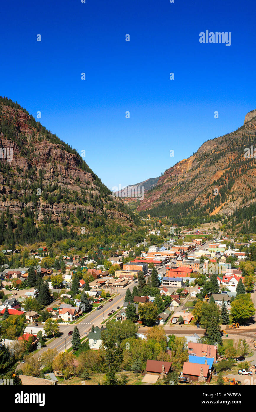 Main street ouray colorado usa hi-res stock photography and images - Alamy