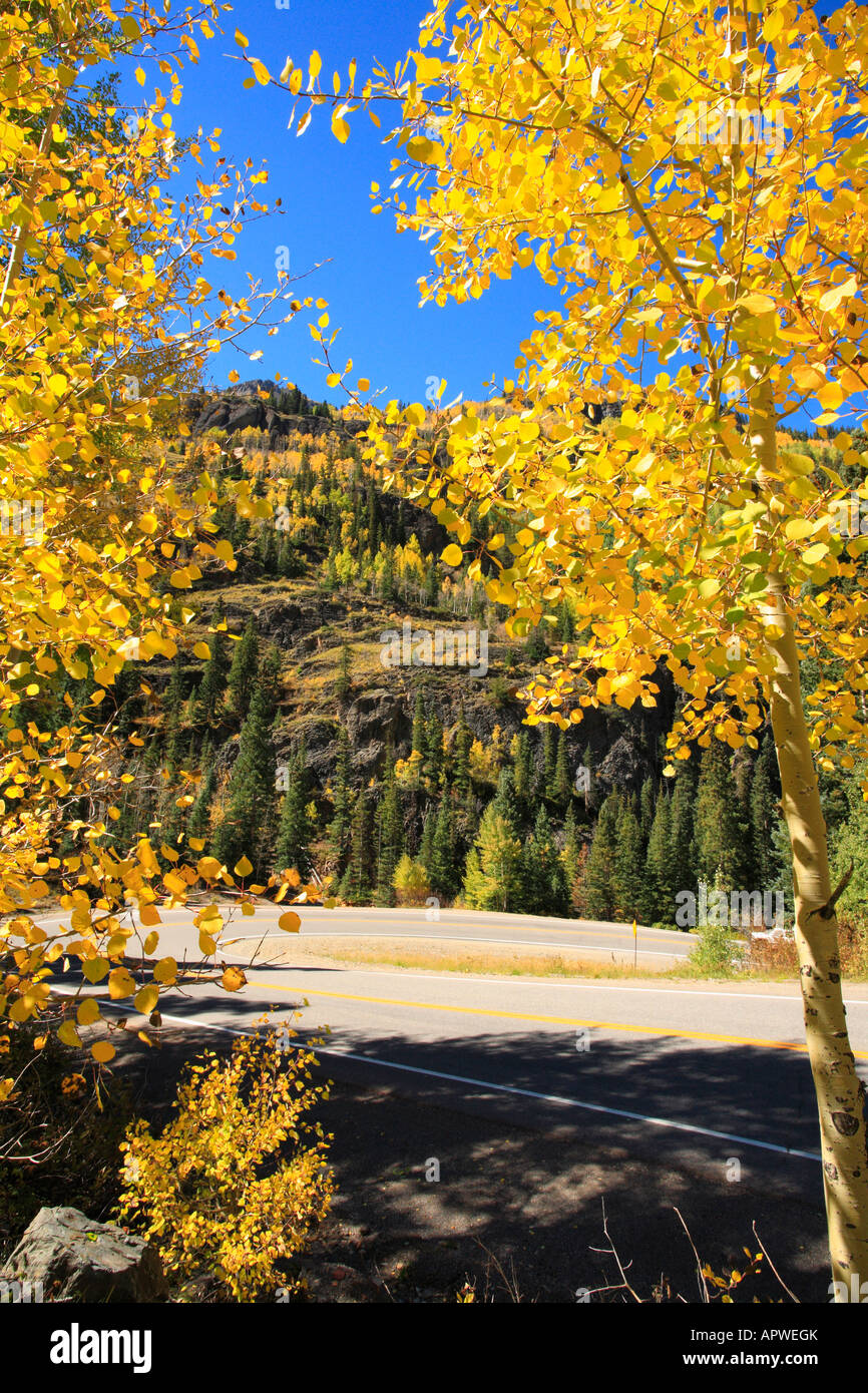 Million Dollar Highway, Ouray, Colorado, USA Stock Photo - Alamy