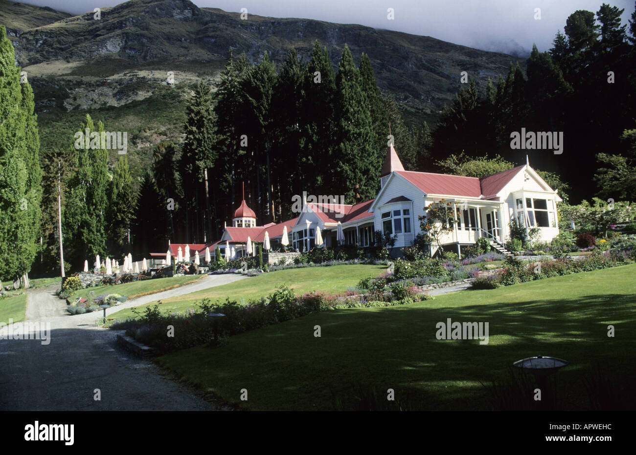 Walter Peak Station, a tourist oriented high-country sheep farm on Lake ...