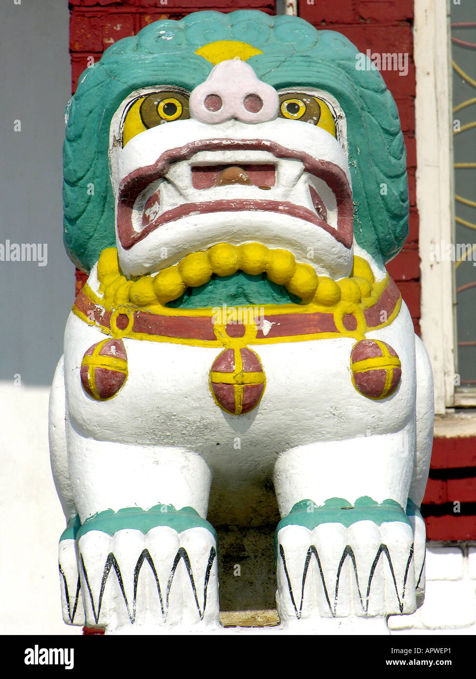 Detail of monsatery Siberia Russia Stock Photo - Alamy