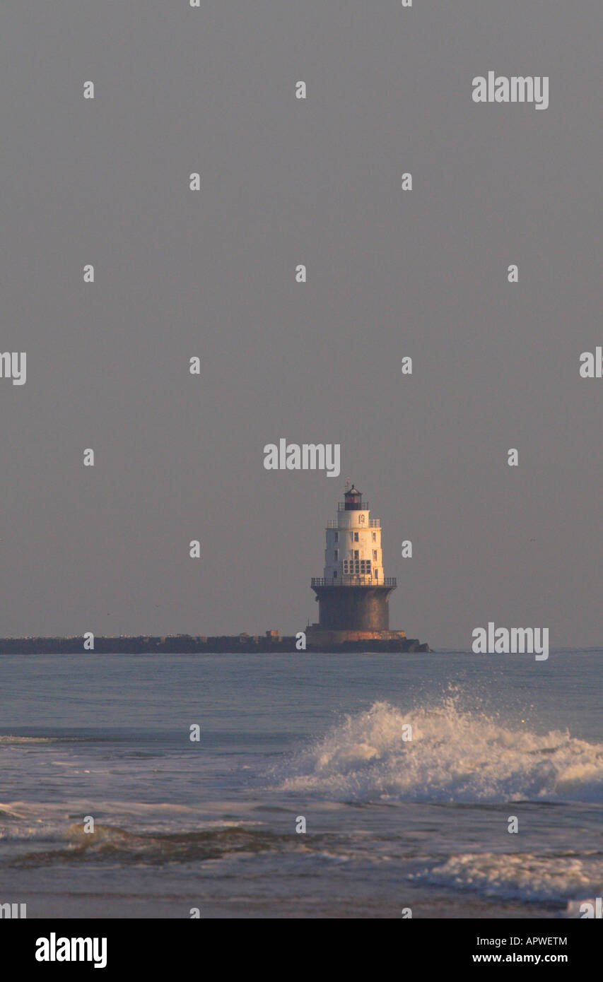 Harbor of Refuge Lighthouse, Cape Henlopen State Park, Lewes, Delaware ...