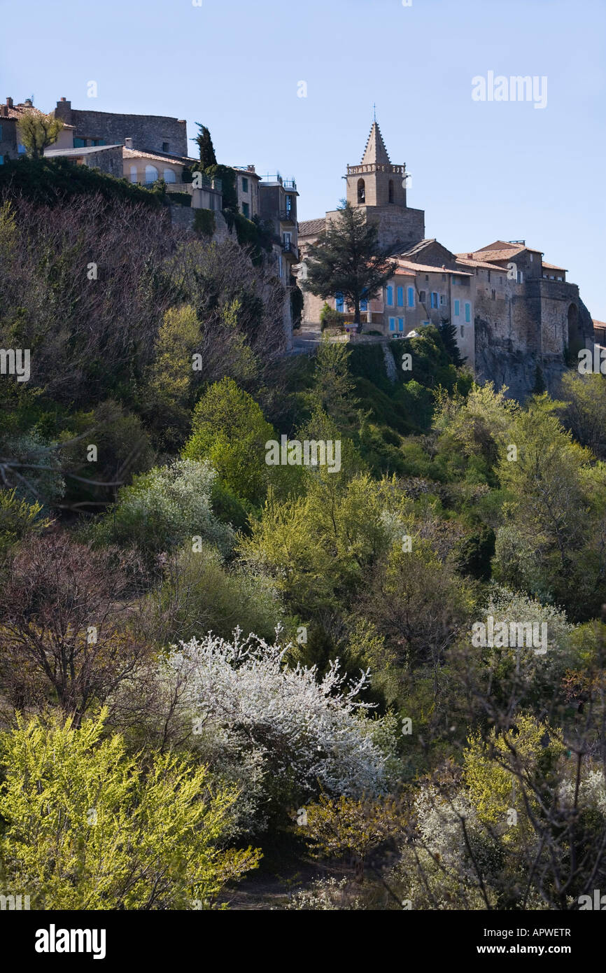 Church of Notre Dame Venasque Comtat Venaissin Vaucluse Provence France Stock Photo - Alamy