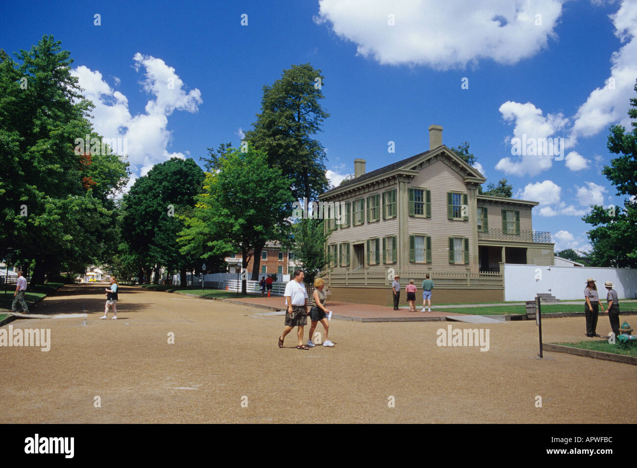 Abraham lincoln home springfield illinois hi-res stock photography and ...